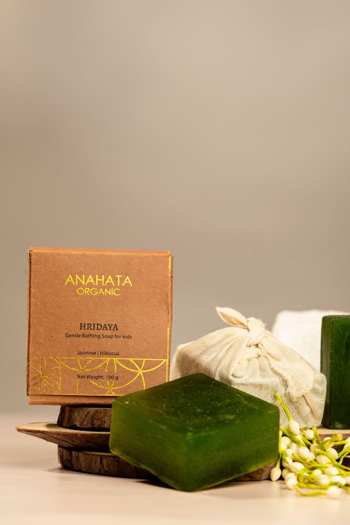 Hridaya Gentle Bathing Bar for Kids – Anahata Organic